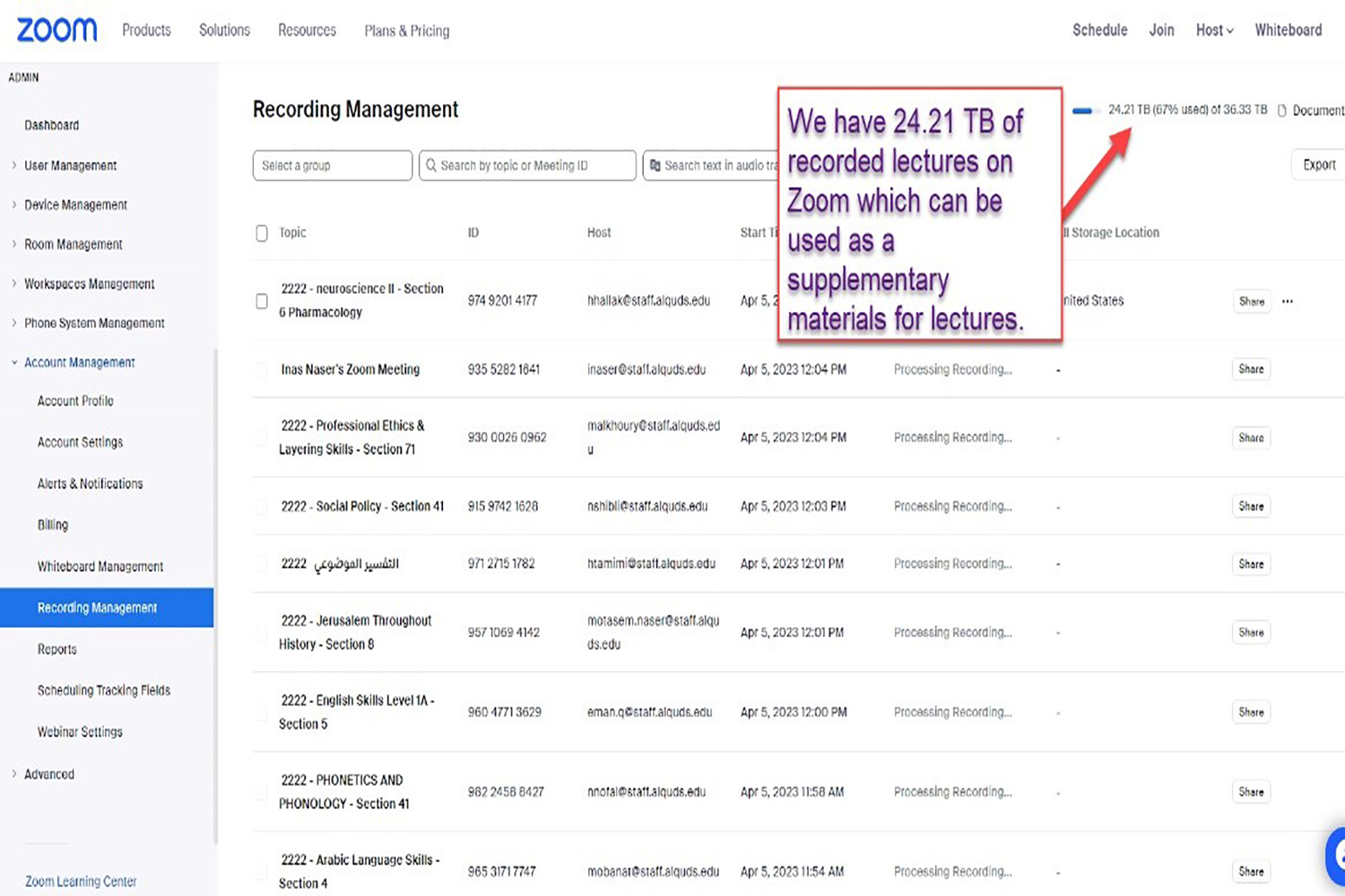 Pre-recorded Course Video: - University Life